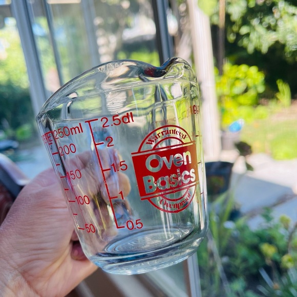 Anchor Hocking | Kitchen | Vintage Anchor Hocking 496 Oven Basics Cup Measuring Cup | Poshmark